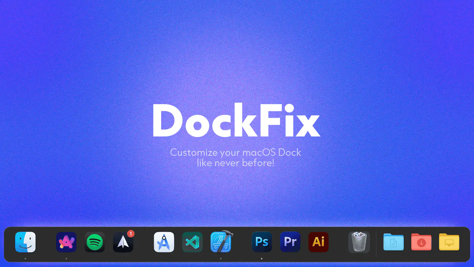 DockFix - macOSのDockをカスタマイズして生産性を向上させる次世代ツール - Peaky inc.
